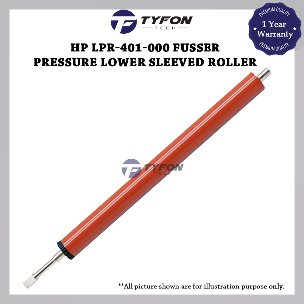 HP LPR-401-000 Fusser Pressure Lower Sleeved Roller For HP Laserjet ...