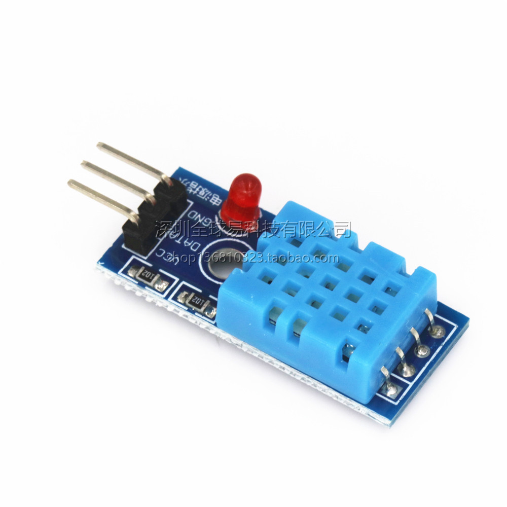 DHT11 Temperature Module Single Busbar Digital Temperature Humidity ...