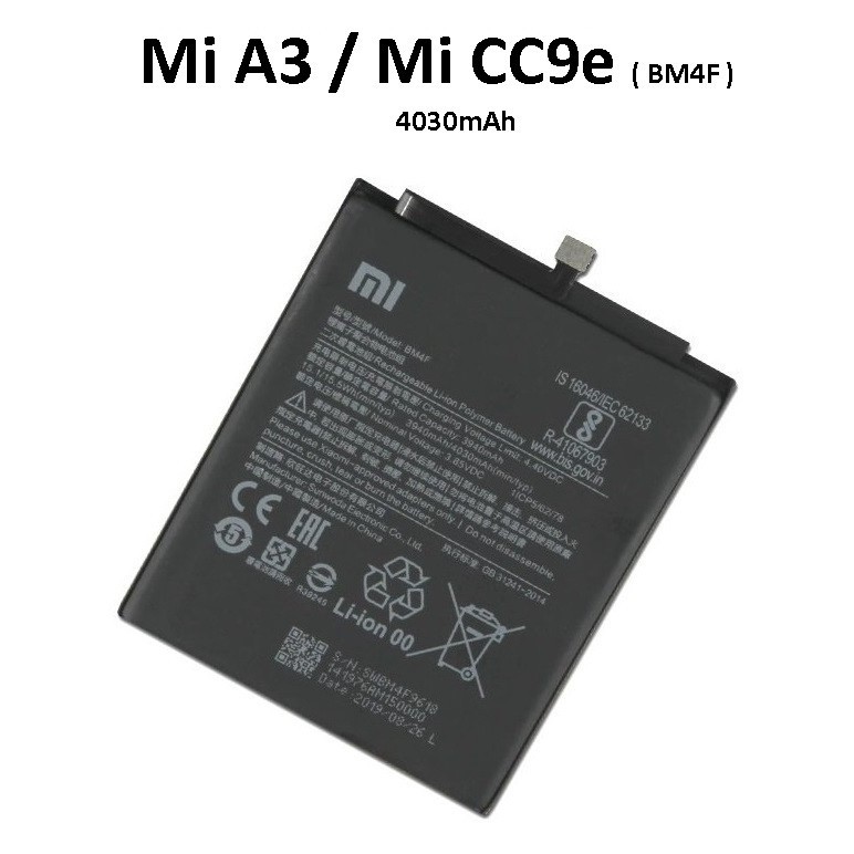 BM Xiaomi Mi A3 / Mi CC9e / MiA3 / MiCC9e ( M1906F9SH M1906F9SI ...