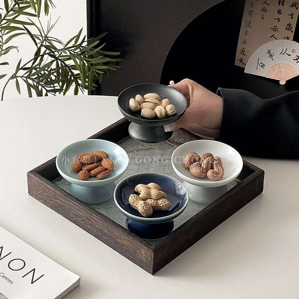 stainless steel tray kitchenware gift set Set pinggan buah kering ...