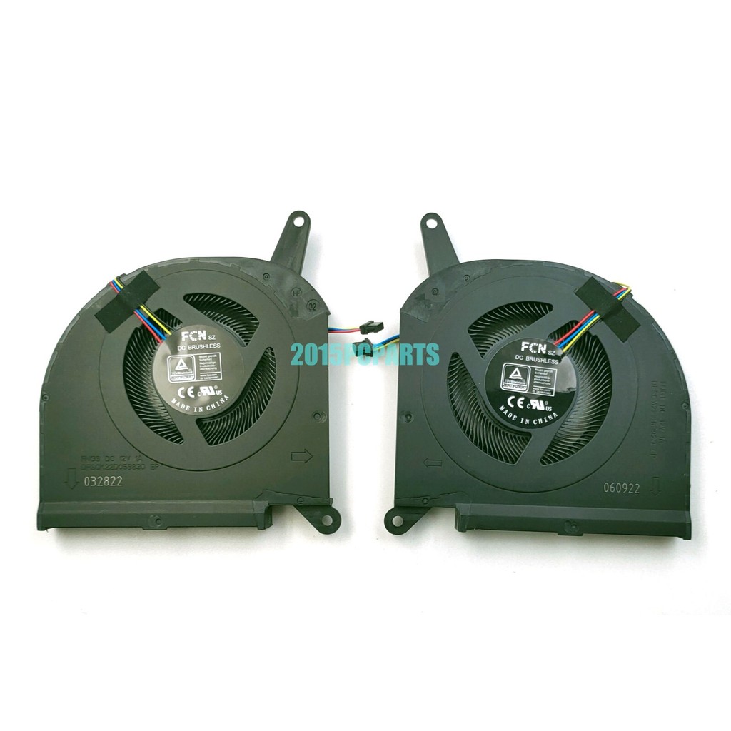 New for Gigabyte Aero 15 OLED SA Aero 17 HDR XA CPU & GPU Cooling Fans ...