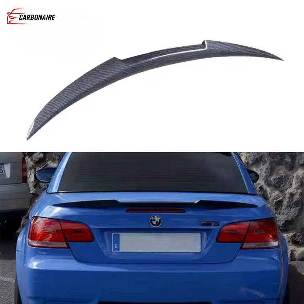 BMW E90/E92/E93 Spoiler Trunk Wing Carbon Fiber Rear M4 Style (2004 ...