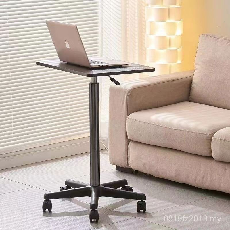 Workbench Desk Lift Computer with Pulley Bedside Movable Sofa Small ...