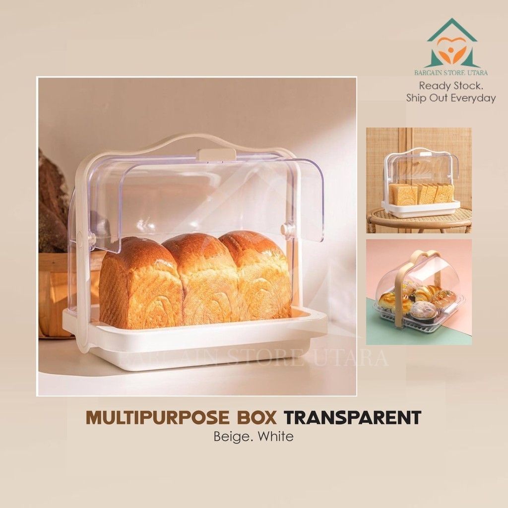 BSU Bekas Roti Bekas Kuih Bekas Kek Bread Storage Bread Container Bread ...