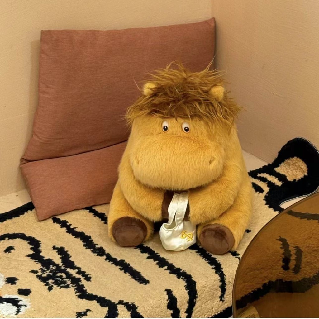 Little Red Book Same Style Cartoon Hippo Doll Funny Fried Hippo Doll ...
