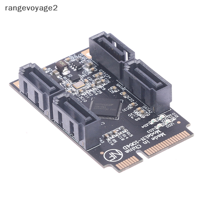 [rangevoyage2] Add On Cards Mini PCI-E PCI Express to 4 Ports SATA 3.0 ...