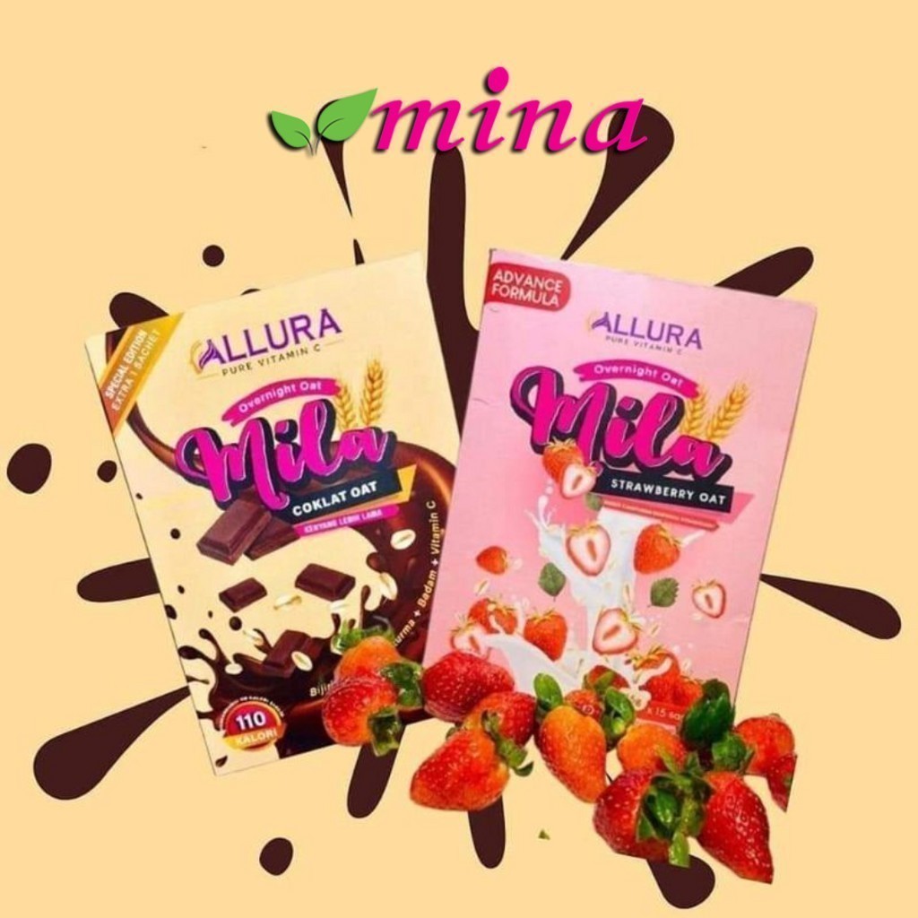 ALLURA Mila Oat 7s All Item Bijirin Campuran Rolled Oat Minuman ...