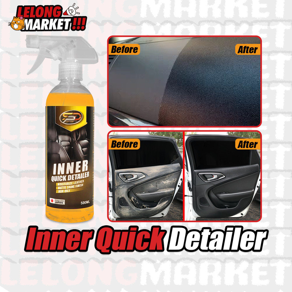 SPD Japan Formula Inner Quick Detailer 500ML Leather Cleaner Leather ...