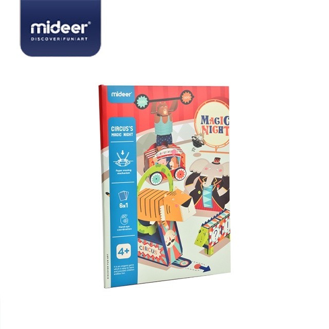 Mideer 3D Circus's Magic Night Paper Model Origami | Shopee Malaysia