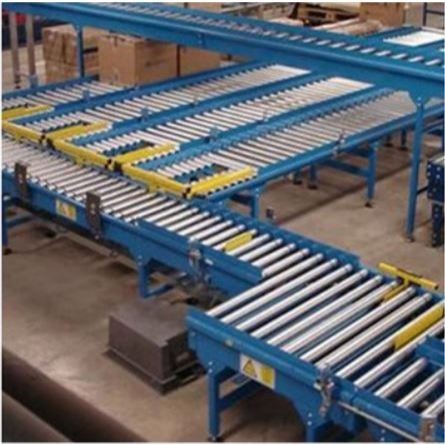 OD 50mm Stainless Steel Gravity Idler Roller Galvanized Conveyer System ...