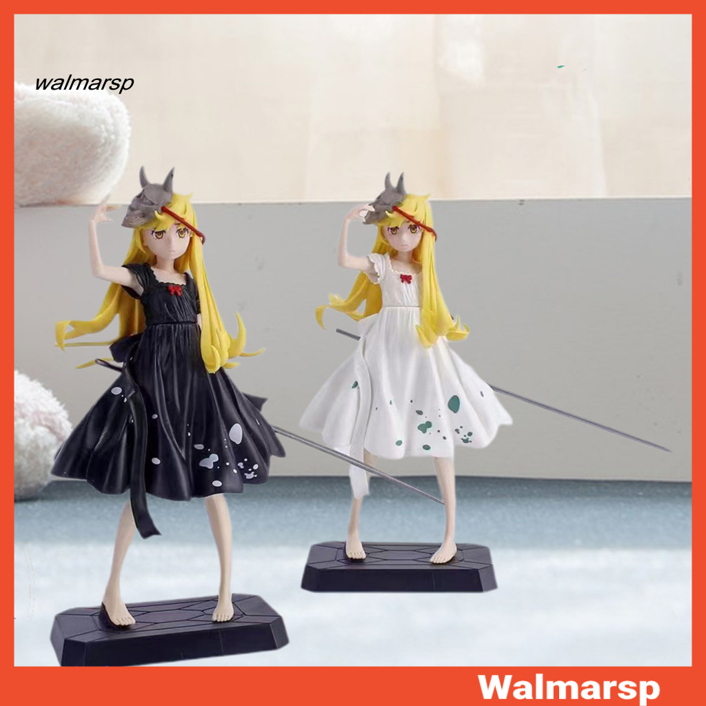 [WMP] Oshino Shinobu Figure Wear Ghost Face Cover Solid Model Miniature ...