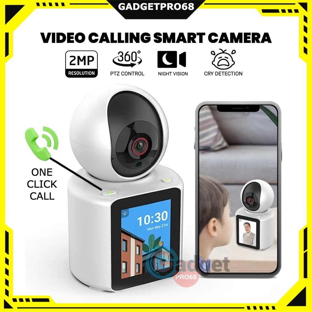 C10 Smart CCTV Camera Wifi Security Camera With Screen 1080P Cell Phone ...