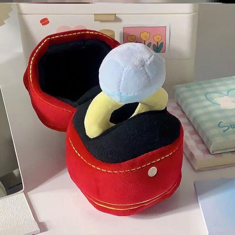 2024 Big Diamond Doll Ring Set Plush Toy Giant Creative Birthday Toy ...