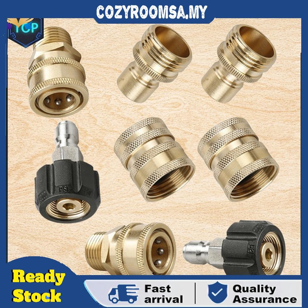 3/4 Inch Quick Disconnect Kit 5000 PSI Quick Release Kit for Water Hose ...