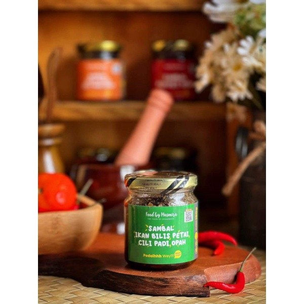 SAMBAL OPAH Sambal Ikan Bilis Petai Cili Padi Opah 180gm Food by ...