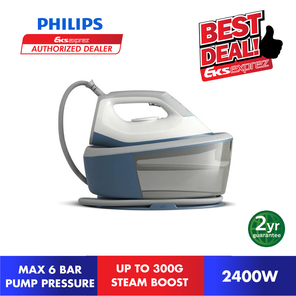 Philips 6.0 Bar Pressure Steam Generator Iron 2400W (PSG2000/20 PSG2000 ...