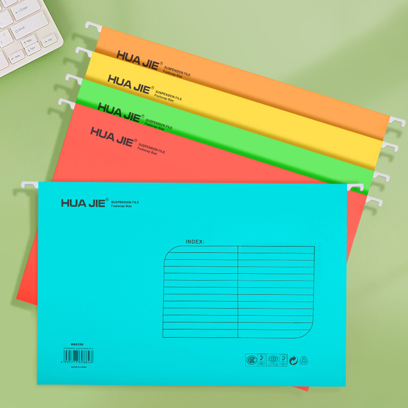 Paper Hanging Folder File Organizer A4 / FC Thickened Hanging File Rack ...