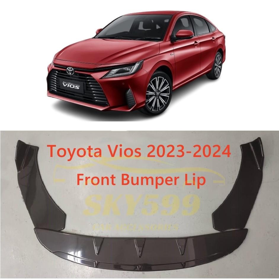 Toyota Vios 2023-2024 Front Bumper Diffuser Lip Wrap Angle Splitters ...