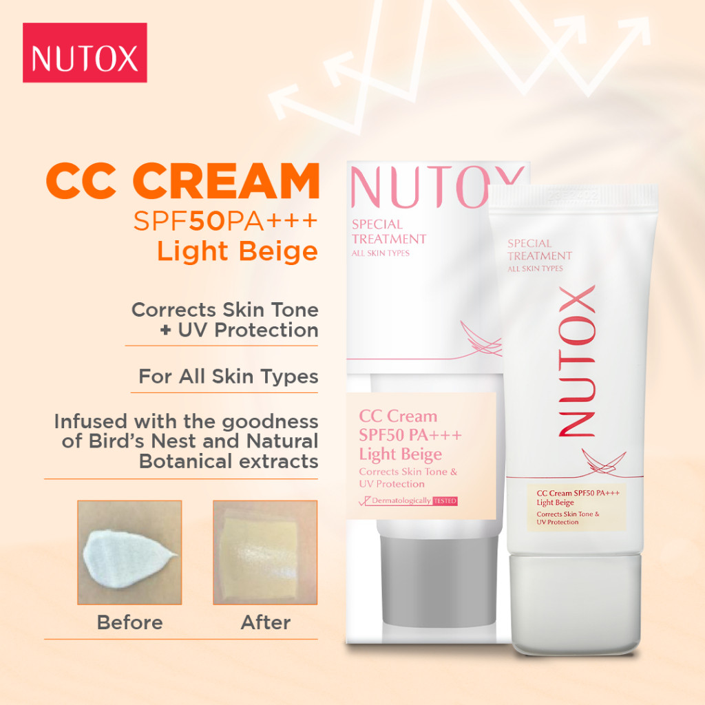 [OCB] [NEW & IMPROVED] Nutox Special Treatment CC Cream SPF50 PA ...