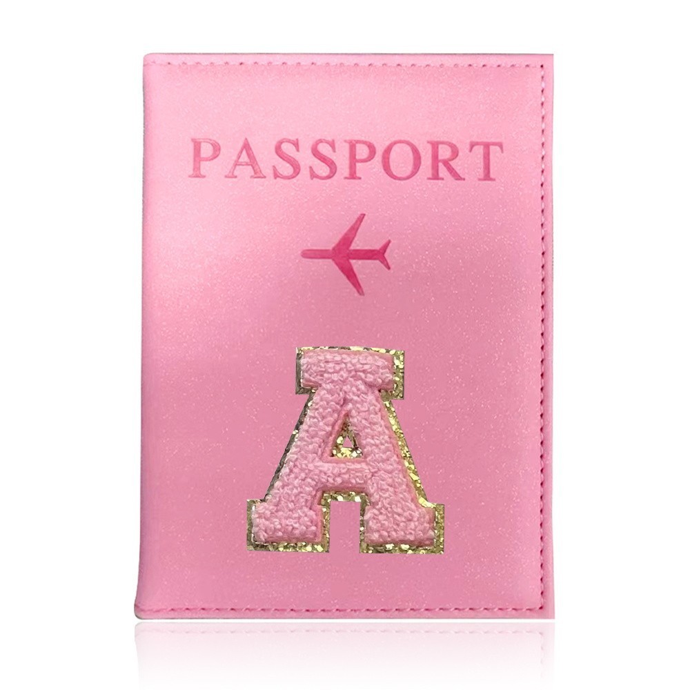 Passport Case Pink Letter Series Passports Holder Pink Color Passport ...
