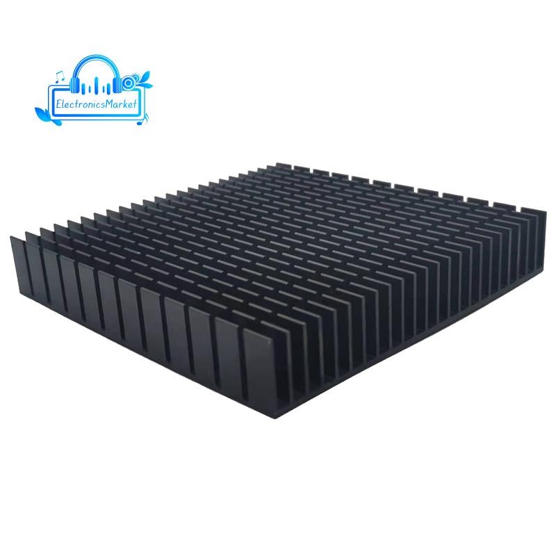 120mm Heating Panel Heat Sink Aluminum Heatsink CPU Power Amplifier ...
