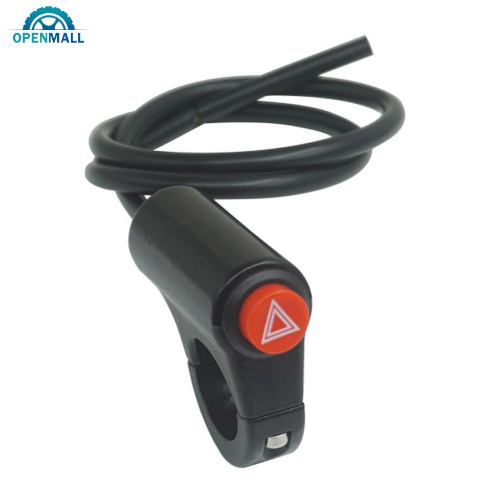 OPENMALL Motorcycle Electric Bike Switch Double Flashing Warning Switch ...