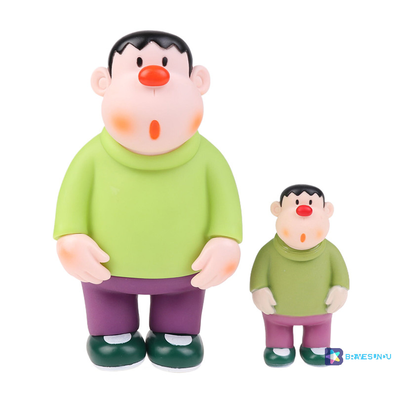[BraveSundu] Anime Doraemon Fat Tiger Figure Debut Version Play Vinyl ...
