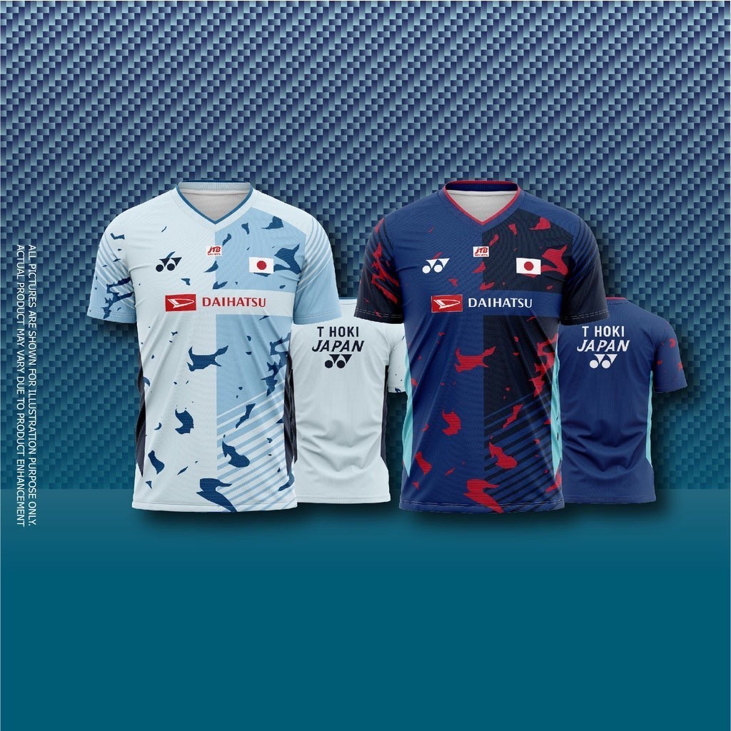 BADMINTON JERSEY JAPAN, BADMINTON SHIRT JAPAN THAILAND OPEN (2022 ...