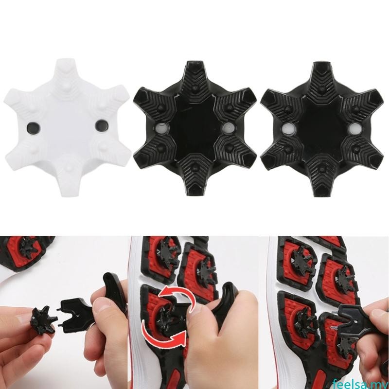 Best 14Pcs Golf Shoe Spikes Shoe Stud Replacements Tooth Stinger Screw ...