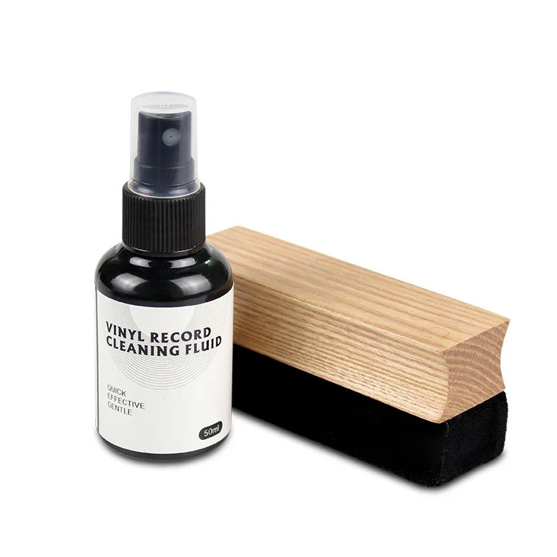 Turntable Dust Removal Anti-Static Cleaner Sponge Cleaning Brush 2-in-1 ...