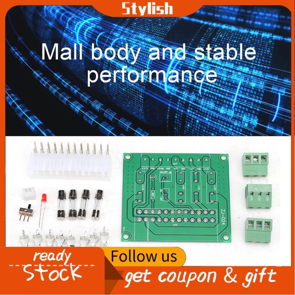 Stylish365 24/20Pin ATX Power Supply Board Module Computer Splitter A ...