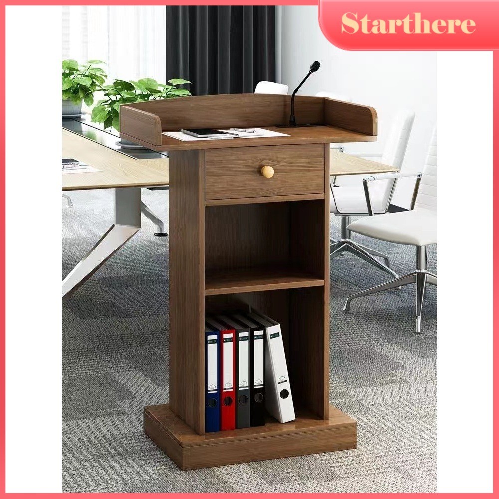 Podium Speaker's Platform Modern Desk Teacher's Desk Host Station ...