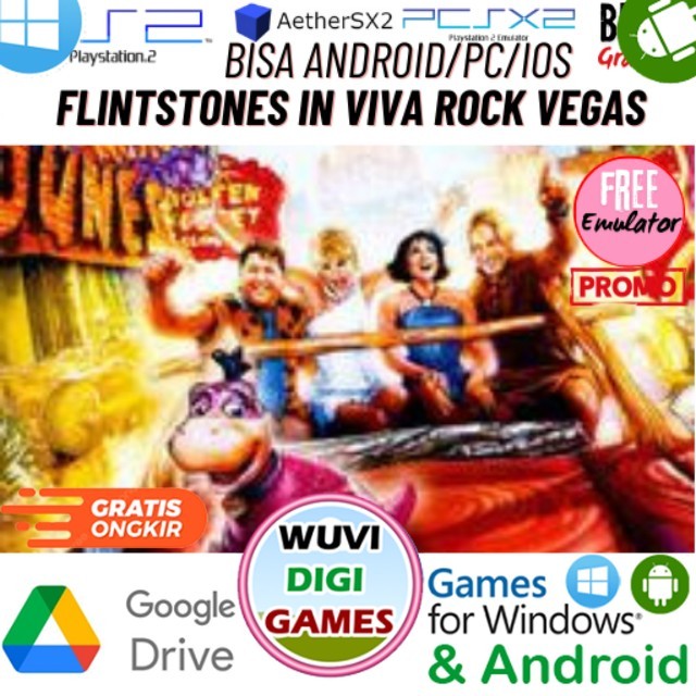 Selling PS 2 Flintstones Games In Viva Rock Vegas | Can be used on PC ...