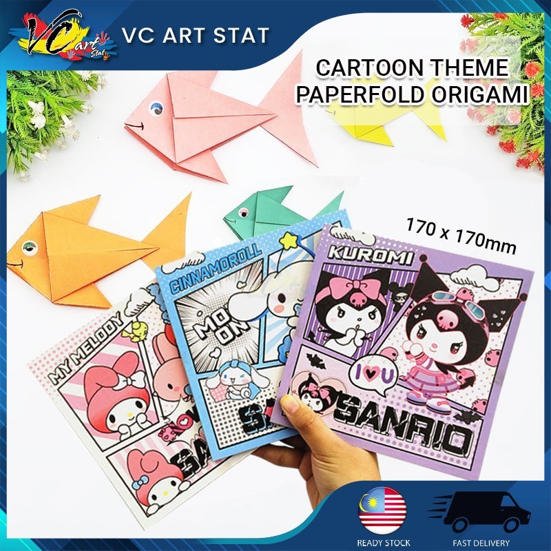 VC Art Cute Cartoon Theme Origami Creative Paper Folding Ideal for ...
