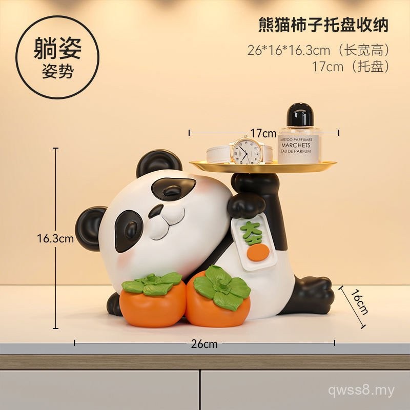 Masuk rumah boneka panda comel yang baru dibuat, penyimpanan kunci ...
