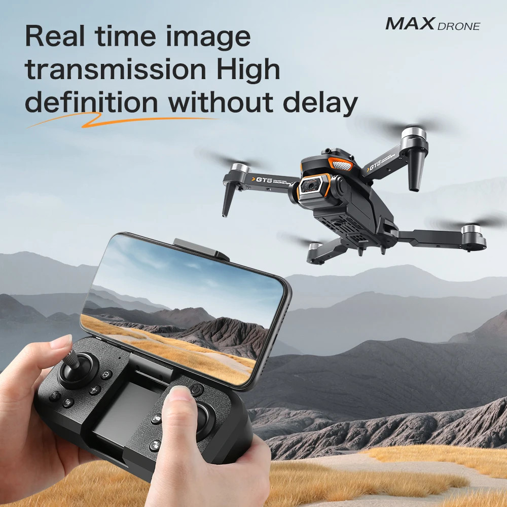 2024 GT5 Drone 8K Profesional Dual HD Camera Obstacle Avoidance WIFI FPV Brushless Motor ...