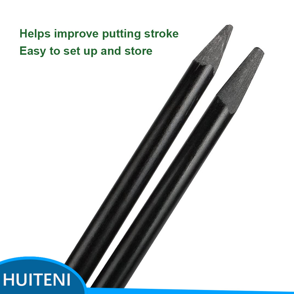 Golf Alignment Sticks Fiberglass Swing Putting String Aids Office ...