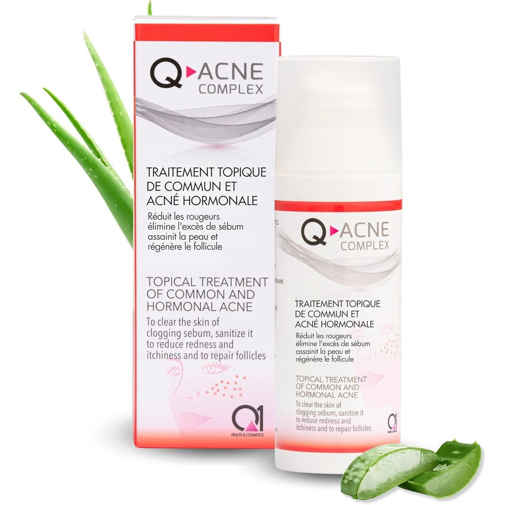 Q1 Q-Acne Complex, Anti-Acne Cream with Salicylic Acne, Anti-Pimple ...