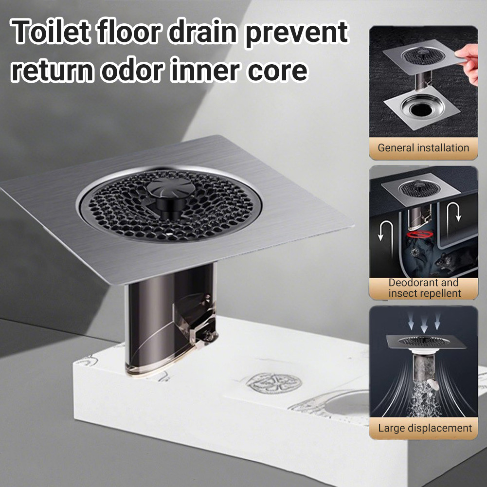 Bathroom Floor Drain Core Stainless Steel Anti-odor Floor Drain Core ...