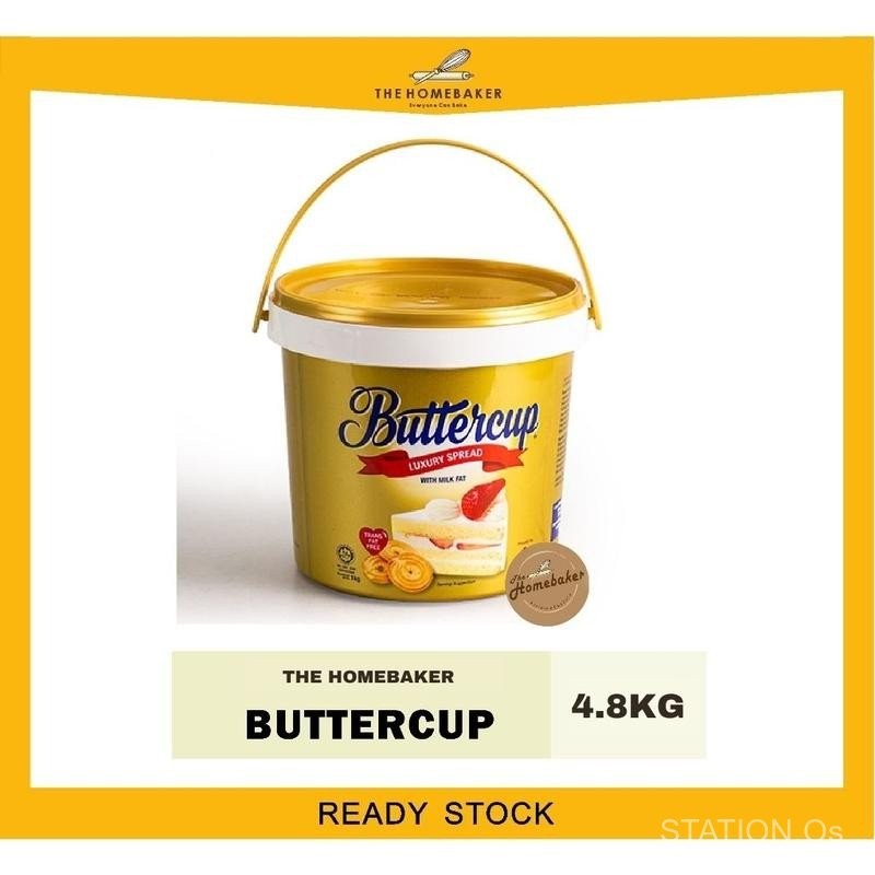 Buttercup Luxury Spread Trans Fat Free 4.8kg / Buttermere 4.8kg / Halal ...