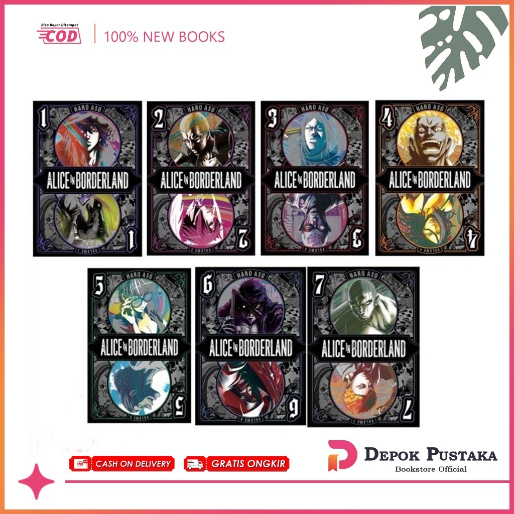 Alice in Borderland manga, by Haro Aso (English) | Shopee Malaysia