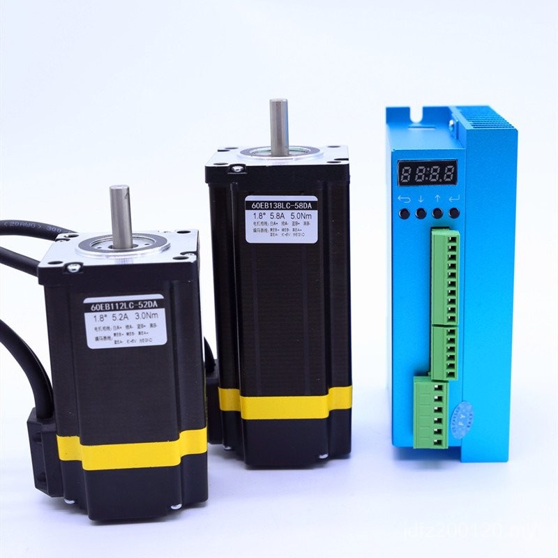 3.5HBS86HD2HA 8651000 Servo Motor 60 Pemacu Gelung Tertutup Paparan ...