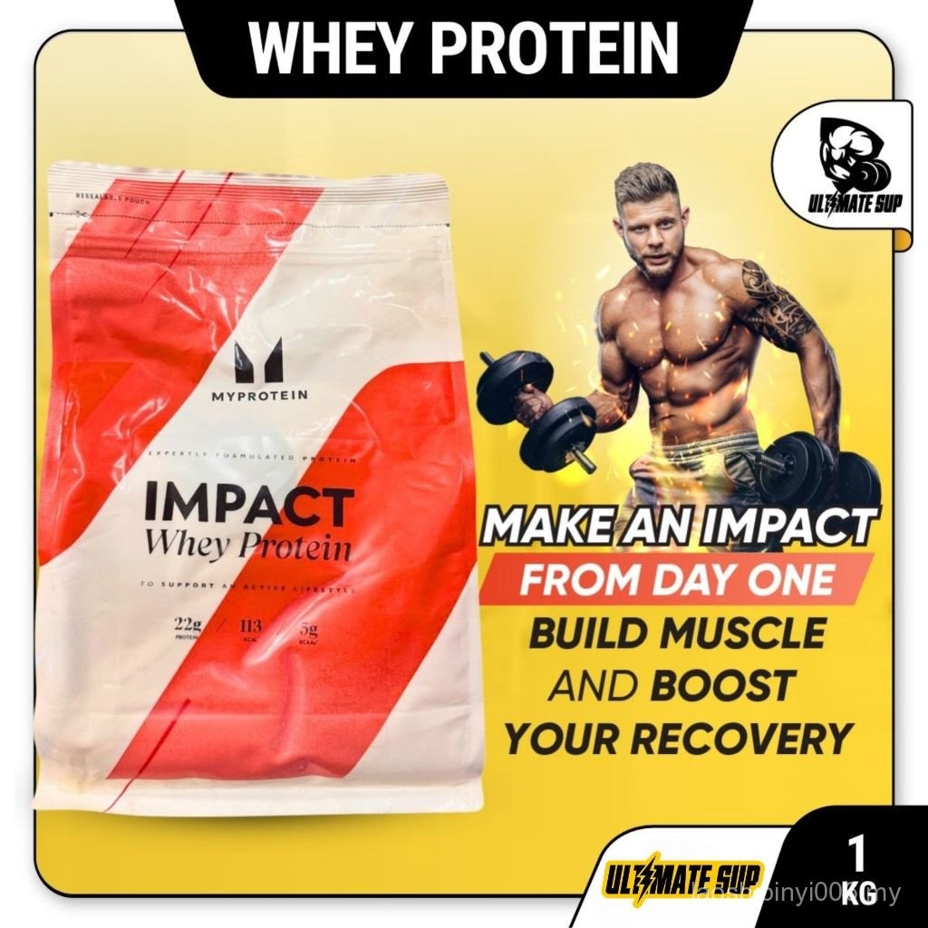 Myprotein Impact Whey Protein Powder, Whey Protein, Muscle Recovery ...