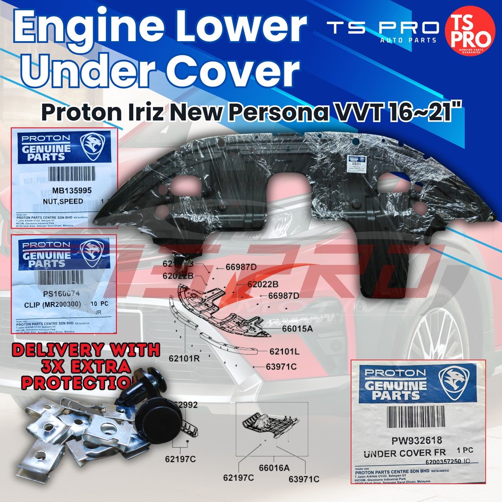 Proton Iriz / New Persona VVT 2016-3/7/2021year Genuine Engine Front ...