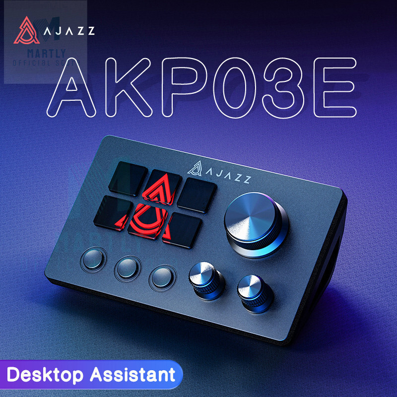 Martly Ajazz AKP03E Programmable Macro Keyboard 12 Keys Mechanical ...