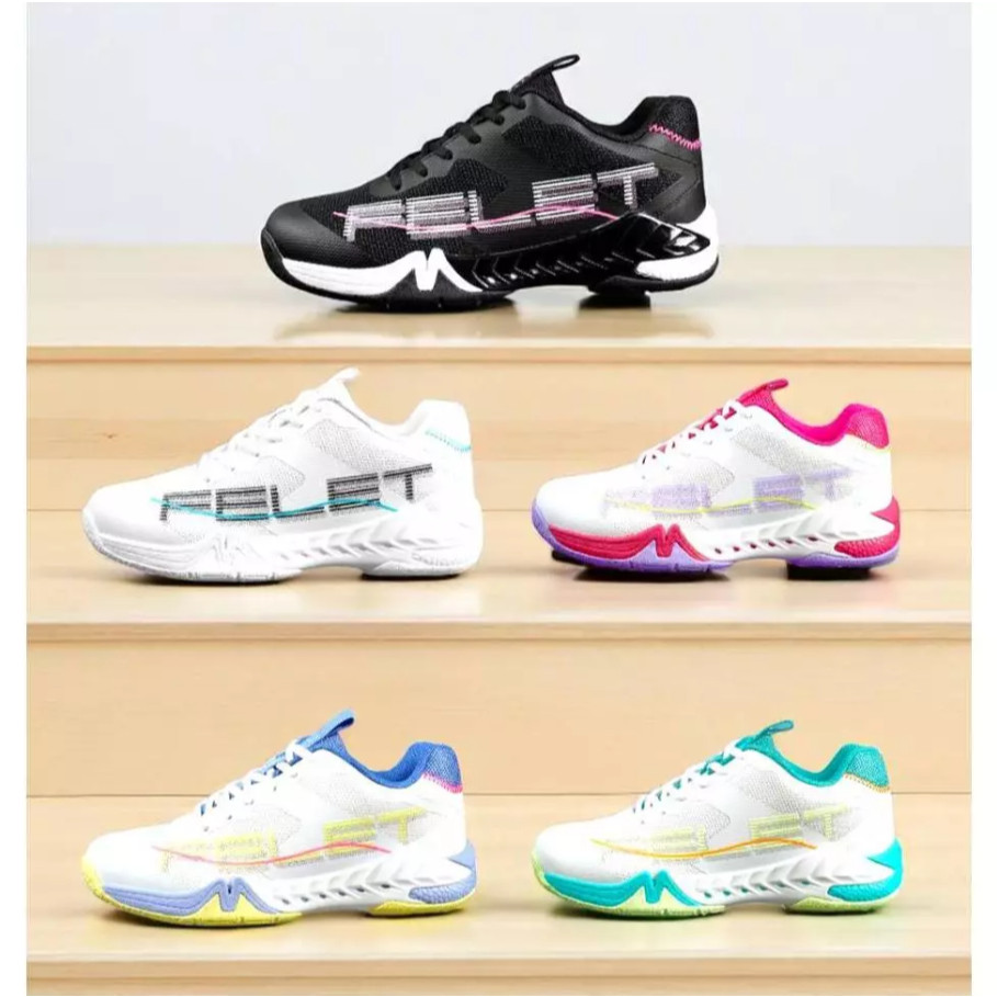 FELET Badminton Shoes LUMORA (100% Original) - FREE GRIP | Shopee Malaysia