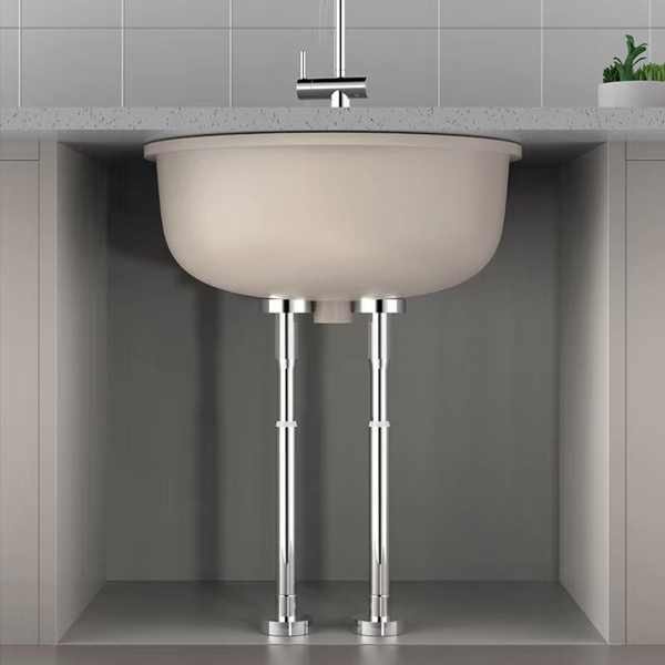 ☼Undertable basin support frame rod bracket kitchen sink bracket solid ...