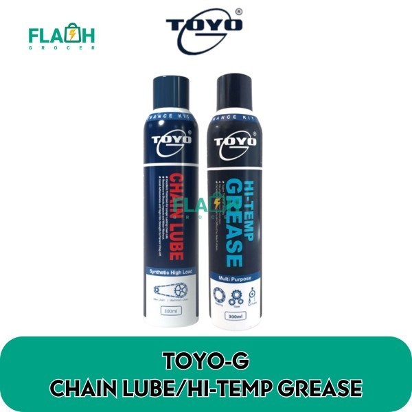 TOYO-G HI-TEMP GREASE & CHAIN LUBE (300ML) | Shopee Malaysia