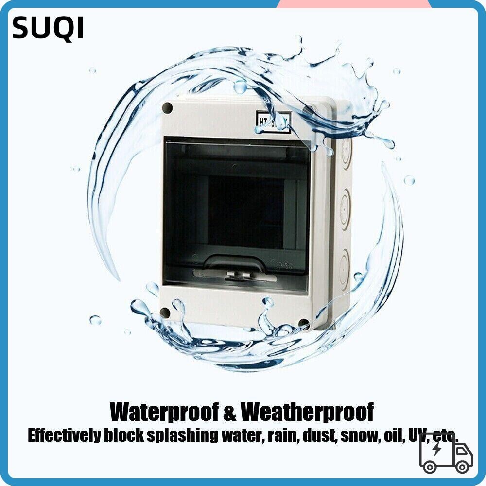 LUCKY-SUQI Power Distribution Box With Rcd And 2x Mcb Circuit Breaker ...