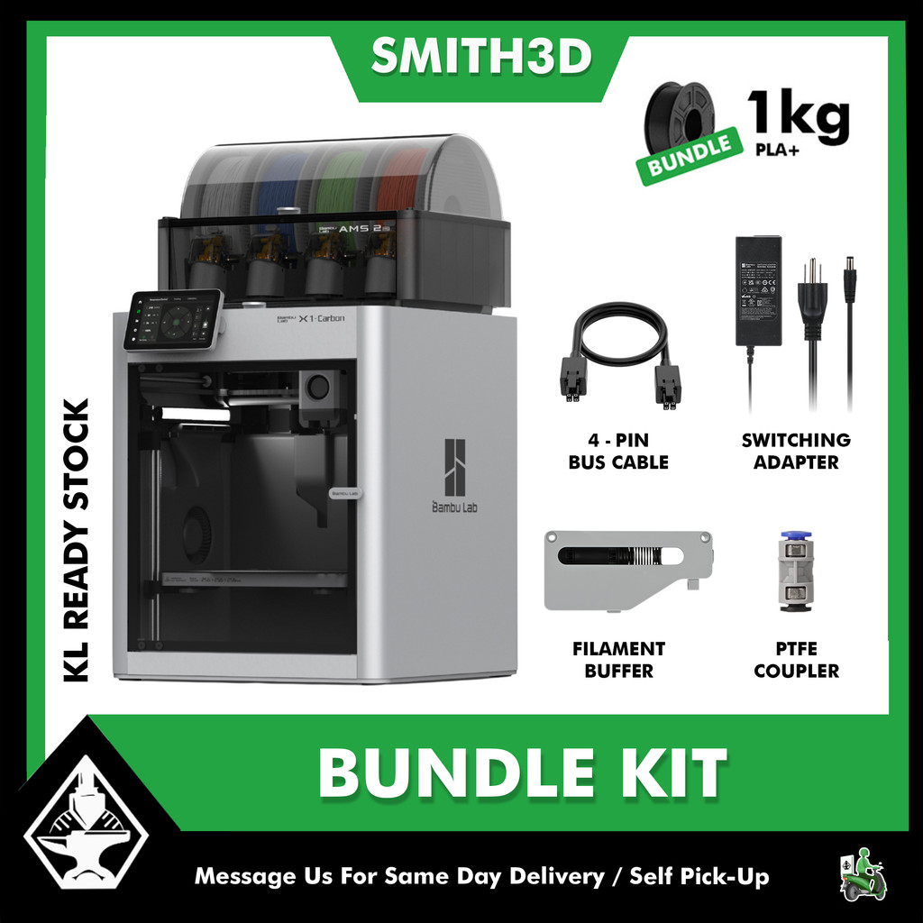 Bambu Lab X1 Series X1 Carbon Combo AMS Fully Automatic Leveling High ...